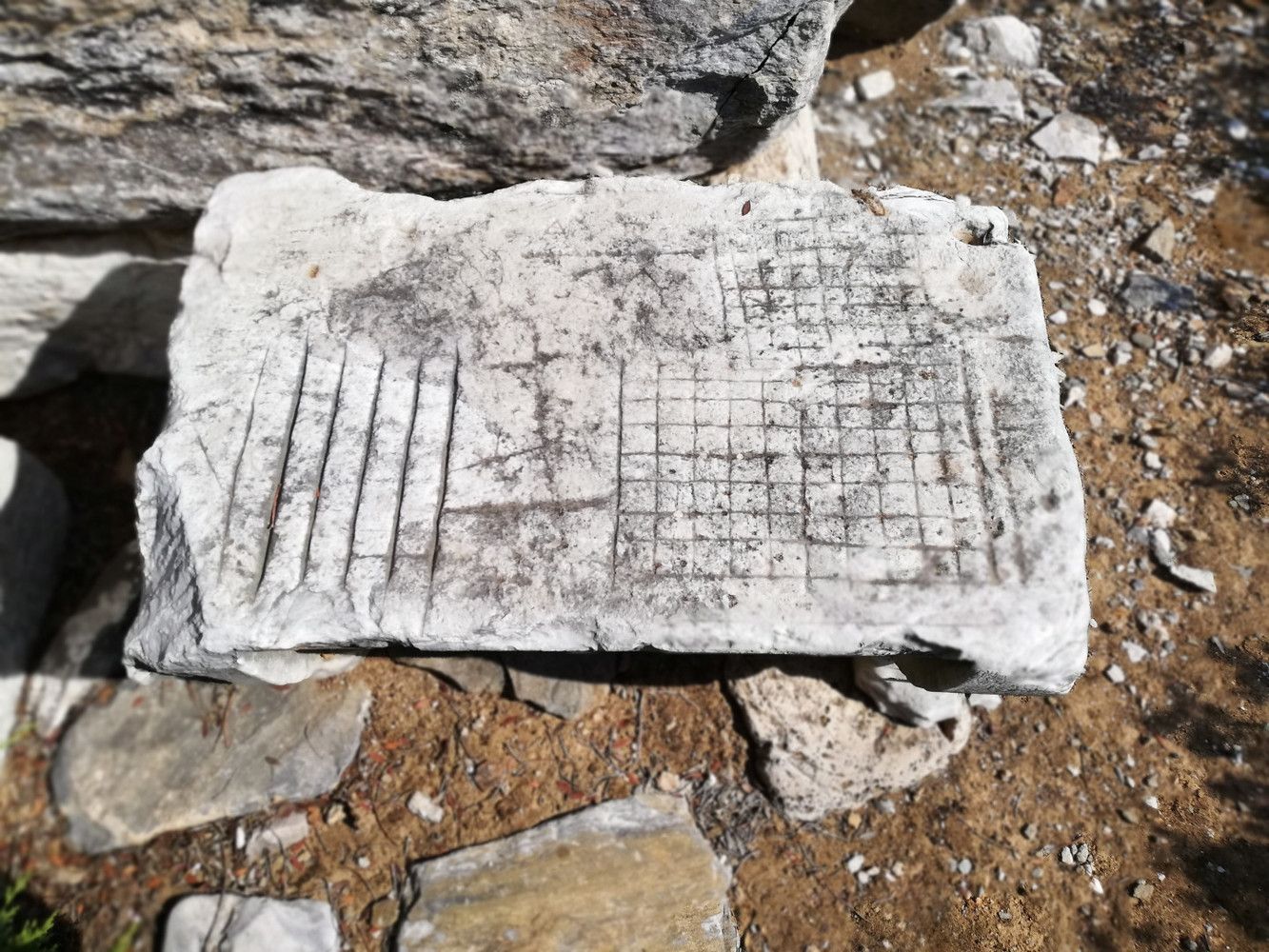 Ancient Board Game at Rhamnous, Athens. | Athens Insiders - Private ...